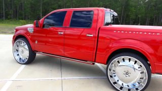 Ford F150 Harley Davidson Edition on 30 inch rims - Big Rims - Custom ...