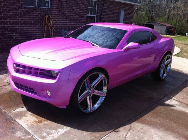 Chevy Camaro On 26 inch Irocs - Big Rims - Custom Wheels