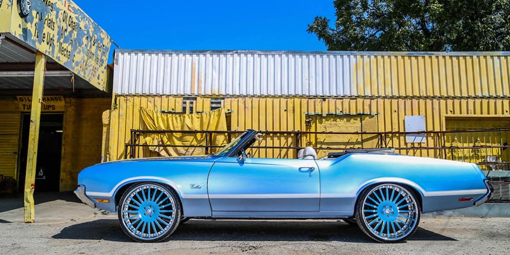 Oldsmobile Cutlass on Forgiato's - Big Rims - Custom Wheels