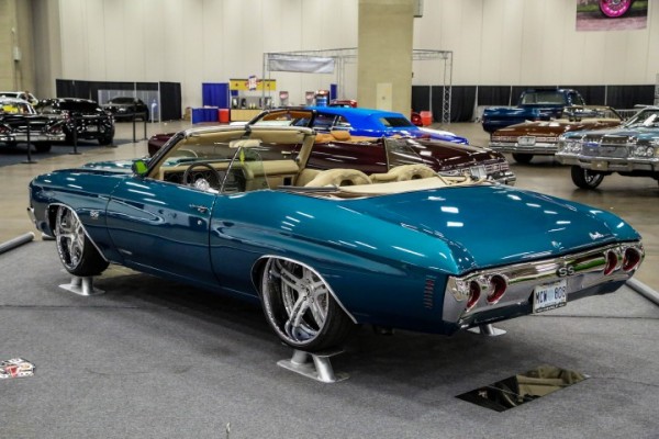 Custom Bagged Chevy Chevelle on Forgiato Wheels - Big Rims - Custom Wheels