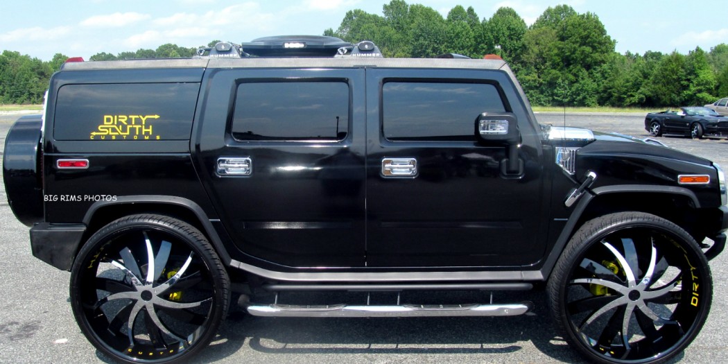 Dirty South Customs H2 Hummer on 32's - Big Rims - Custom Wheels