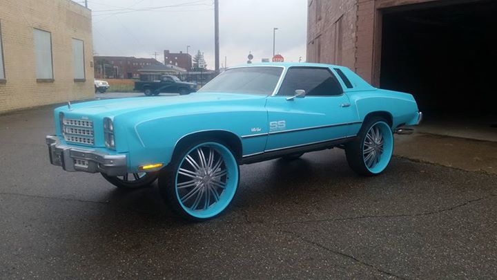 1976 Monte Carlo $6,000 - Canton, OH (44708) Before u... - Big Rims ...