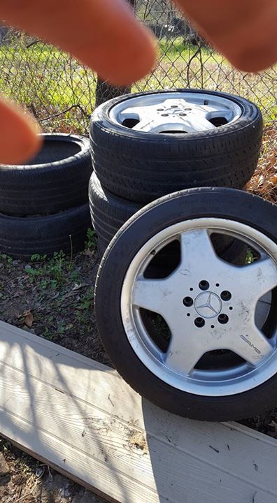 18 AMG rims w/ tires $250 - Fort Worth, TX... - Big Rims - Custom Wheels