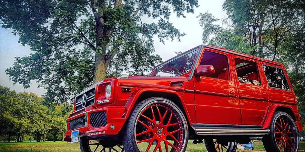 Mercedes G Wagon on 30s Wheels - Big Rims - Custom Wheels
