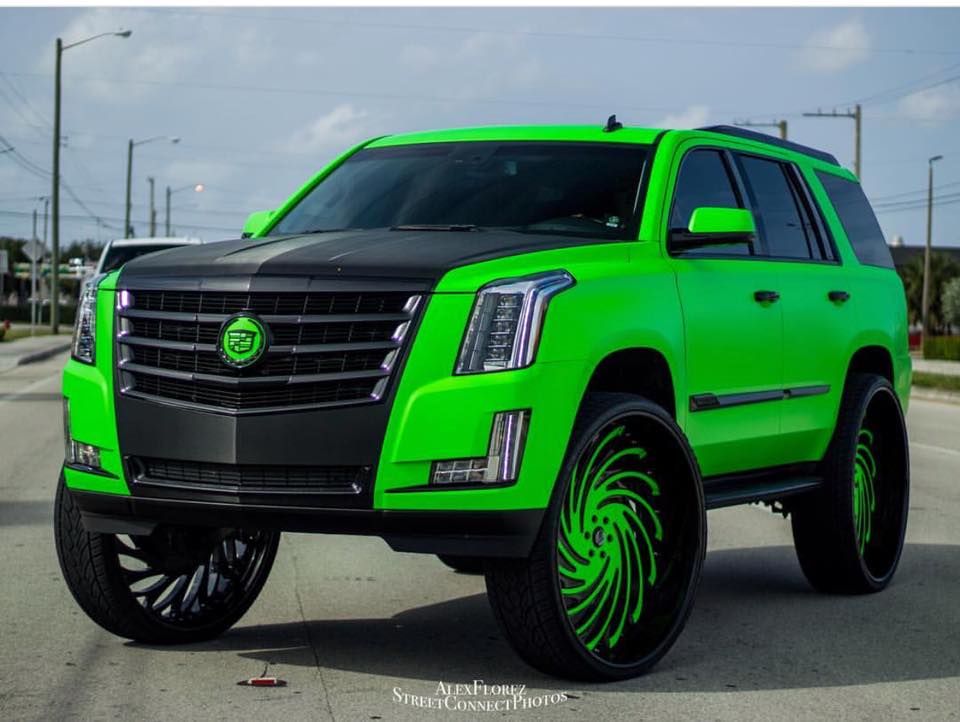 FOR SALE 90k ESCALADE ON 34s ASANTI - Big Rims - Custom Wheels