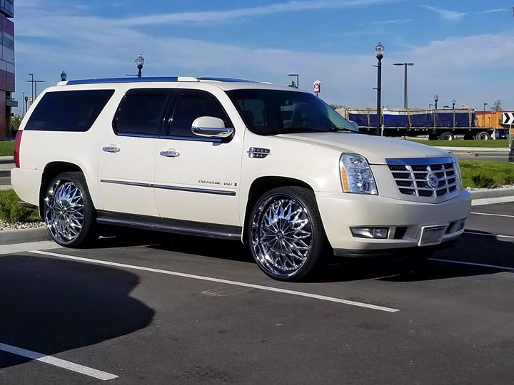 For sale, 08 Escalade, 28" D.U.B. JOKERS K&N Air Filtration system ...