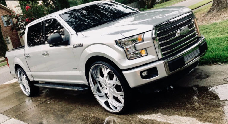 Fitment Perfect 2016 FORD F-150 30x10 Custom Wheels - Big Rims - Custom ...