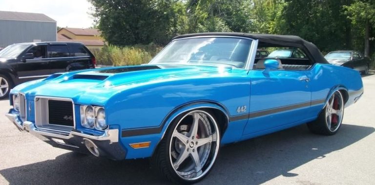 1971 Oldsmobile 442 Cutlass on 22 Inches Forgiatos - Big Rims - Custom ...