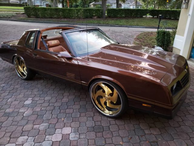 1987 Chevrolet Monte Carlo SS on 24 inch Wheels - Big Rims - Custom Wheels