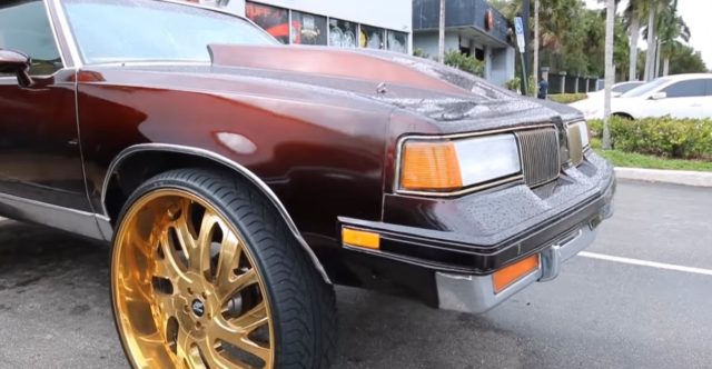 1988 Oldsmobile Cutlass on 30 inch Rucci Wheels - Big Rims - Custom Wheels