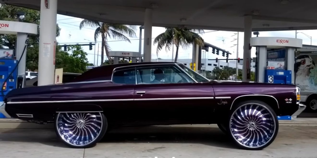 Candy Purple Chevy Impala on 30 inch Forgiatos (Video Avaliable) - Big ...