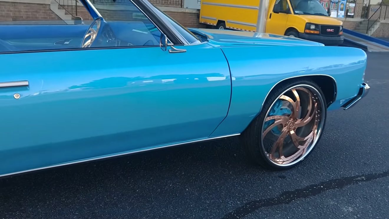 1972 Chevrolet Impala on 26 inch Wheels - Big Rims - Custom Wheels
