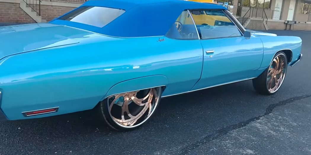 1972 Chevrolet Impala on 26 inch Wheels - Big Rims - Custom Wheels
