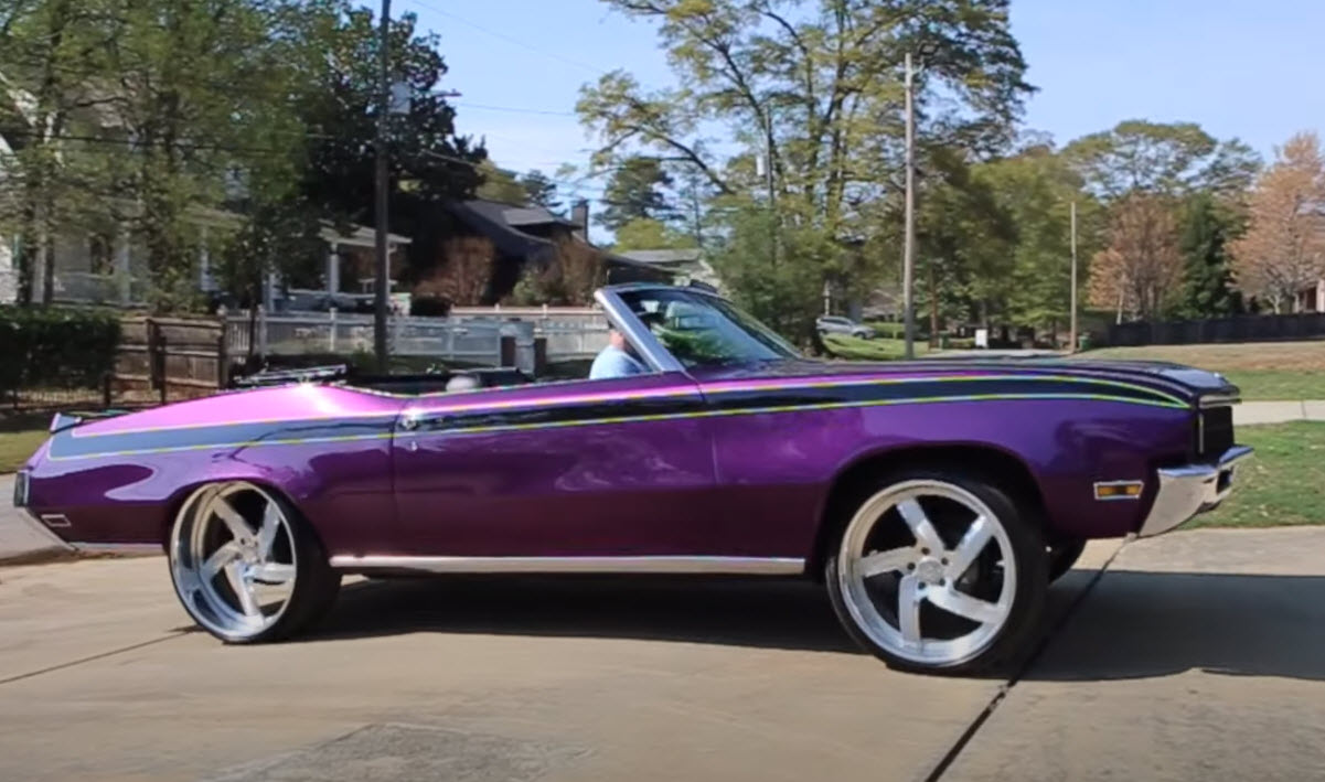 Beautiful Custom Candy Painted Classic Buick!! - Big Rims - Custom Wheels